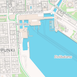 Karttanäkymä. Kartan tietoja voi tarkastella tällä hetkellä vain ...